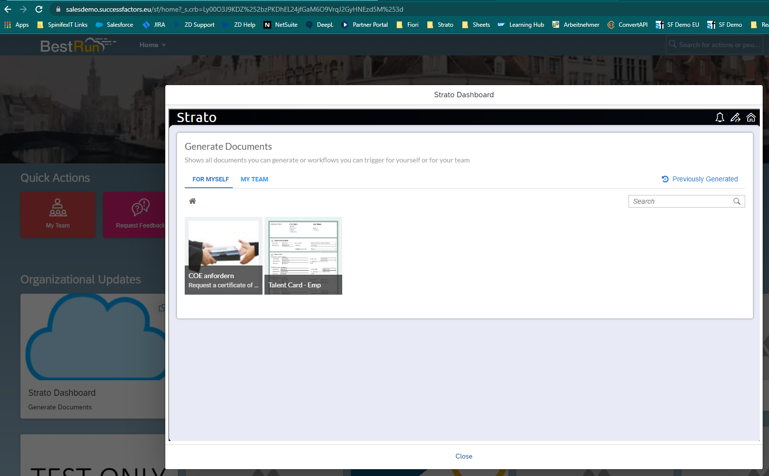 Reimagined Home Page Release by SAP SuccessFactors (1H 2022 ...